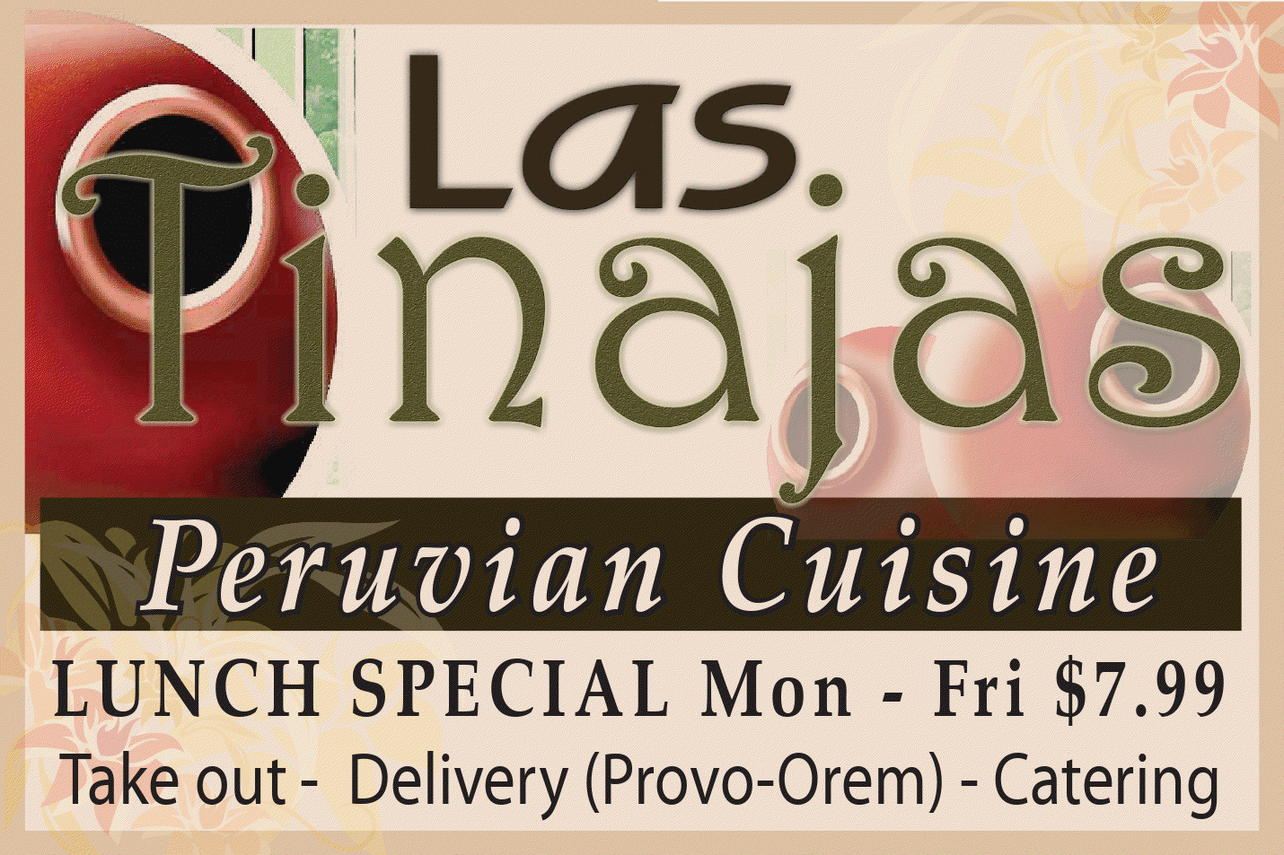 RED DE PERUANOS EN UTAH *USA*: LAS TINAJAS PERUAVIAN CUISINE EN PROVO
